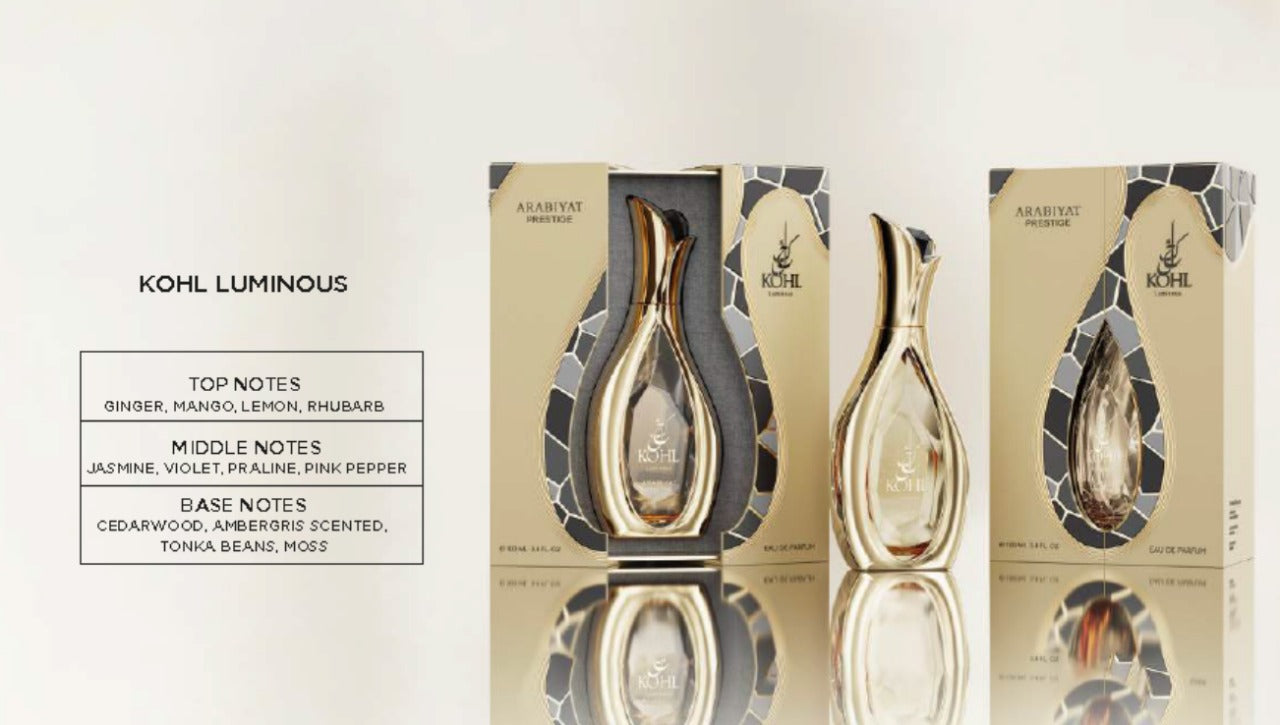 KOHL LUMINOUS UNISEX EDP- 100ML (3.4oz) BY ARABIYAT PRESTIGE – Oriental ...