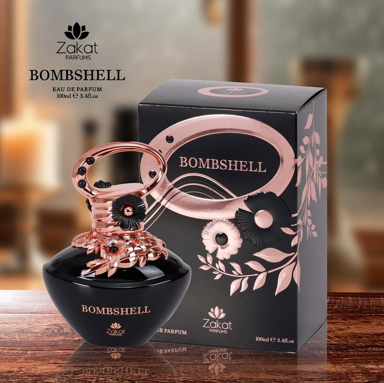 BOMBSHELL WOMEN EDP - 100ML (3.4oz) BY ZAKAT – Oriental Aromas Wholesale