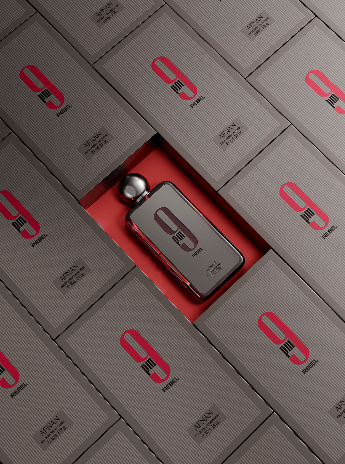 9PM REBEL UNISEX EDP - 100 ML (3.4oz) BY AFNAN – Oriental Aromas Wholesale