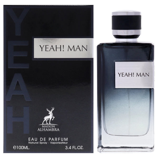 YEAH MAN EDP - 100ML (3.40z) BY ALHAMBRA – Oriental Aromas Wholesale