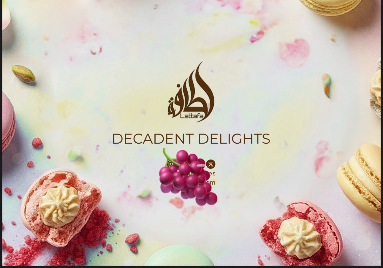 DECADENT DELIGHTS CHOCO PISTA MACARON WOMEN EDP - 50ML 1.7OZ BY LATTAF ...