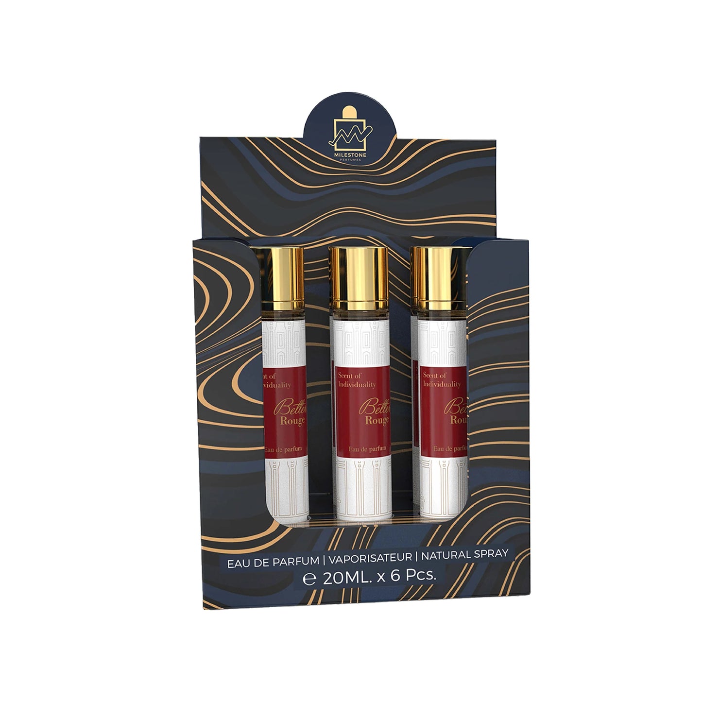 SET Better Rouge EDP 5x20ml + 1 Free Tester BY MILESTONE – Oriental ...